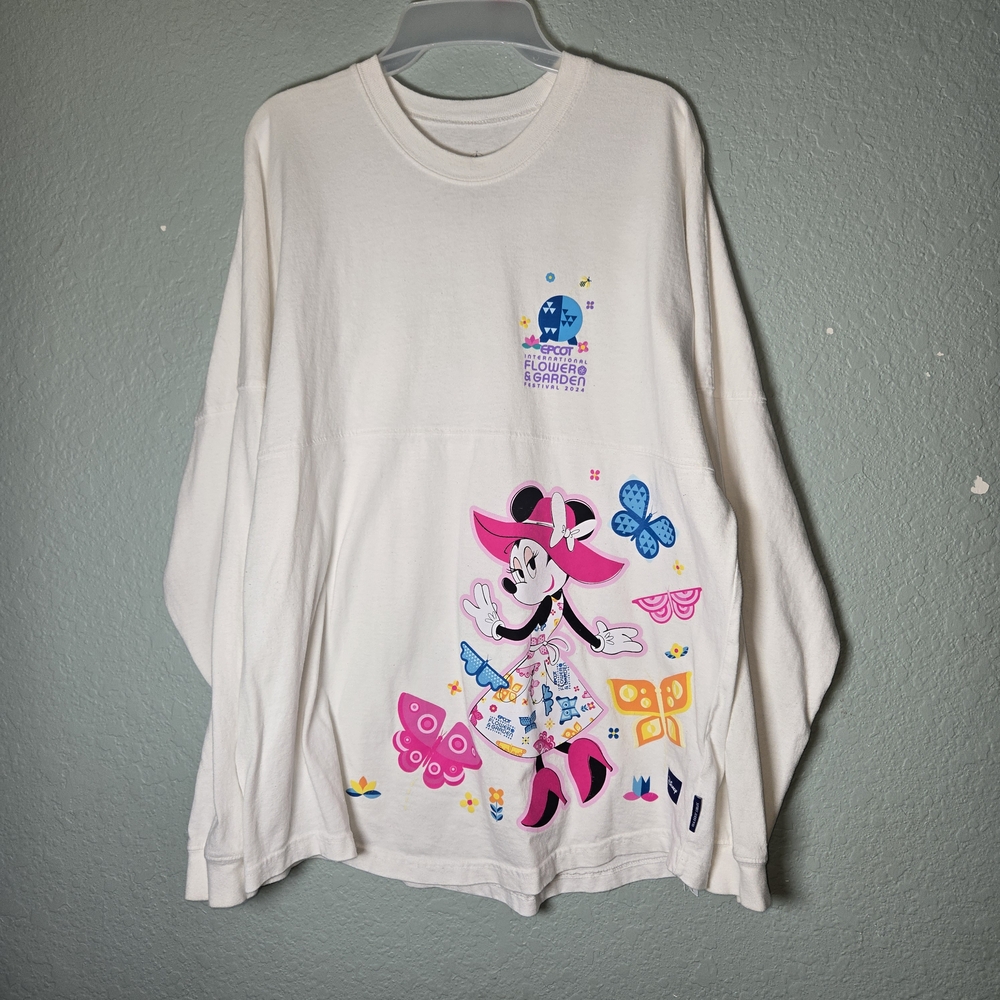 Spirit Jersey Disney Minnie Mouse Epcot Flower Garden… - Gem